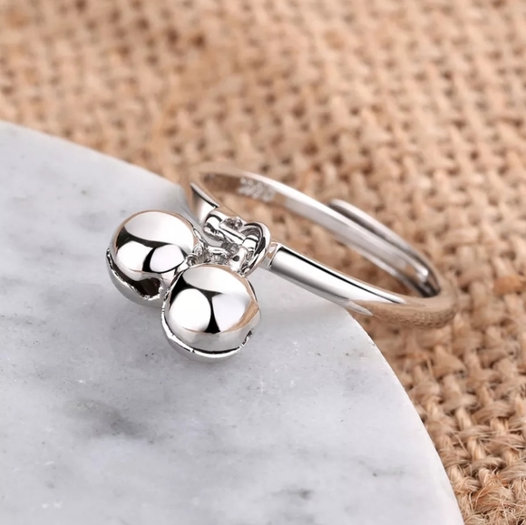 Jewelry | 924 Sterling Silver Adjustable Bells Ring | Poshmark